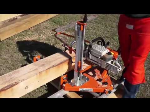 The Ultimate Chainsaw Sawmill - The PortaMill PM14 by Norwoo - YouTube