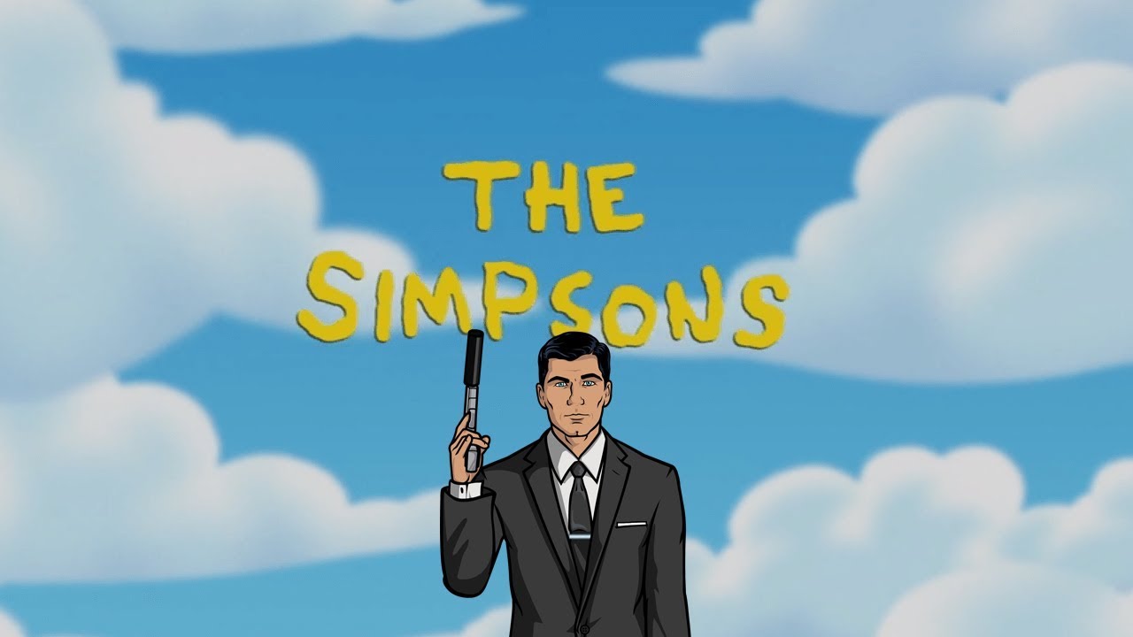 Archer Reference in The Simpsons - YouTube