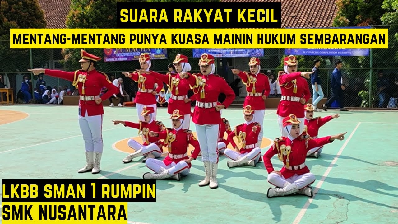 SUARA RAKYAT KECIL YANG SERING DAPAT PENINDASAN ..!! PASKIBRA SMK ...