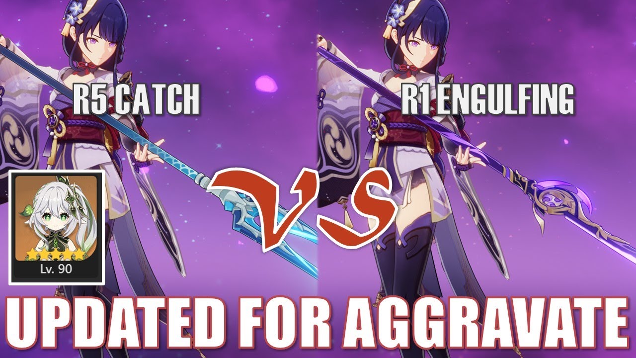 (Updated) R5 The Catch vs R1 Engulfing Lightning - Raiden Shogun 3.3 ...