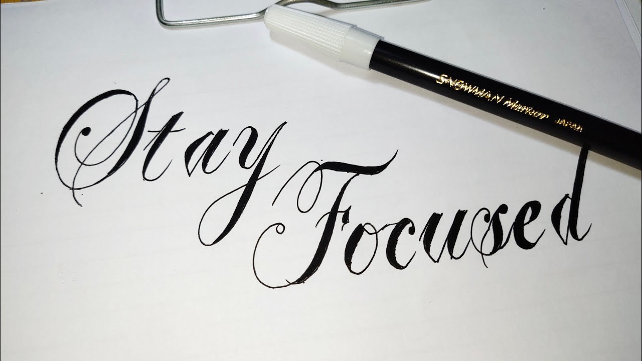 Tulisan Classic | Sangat Mudah Untuk Pemula - YouTube