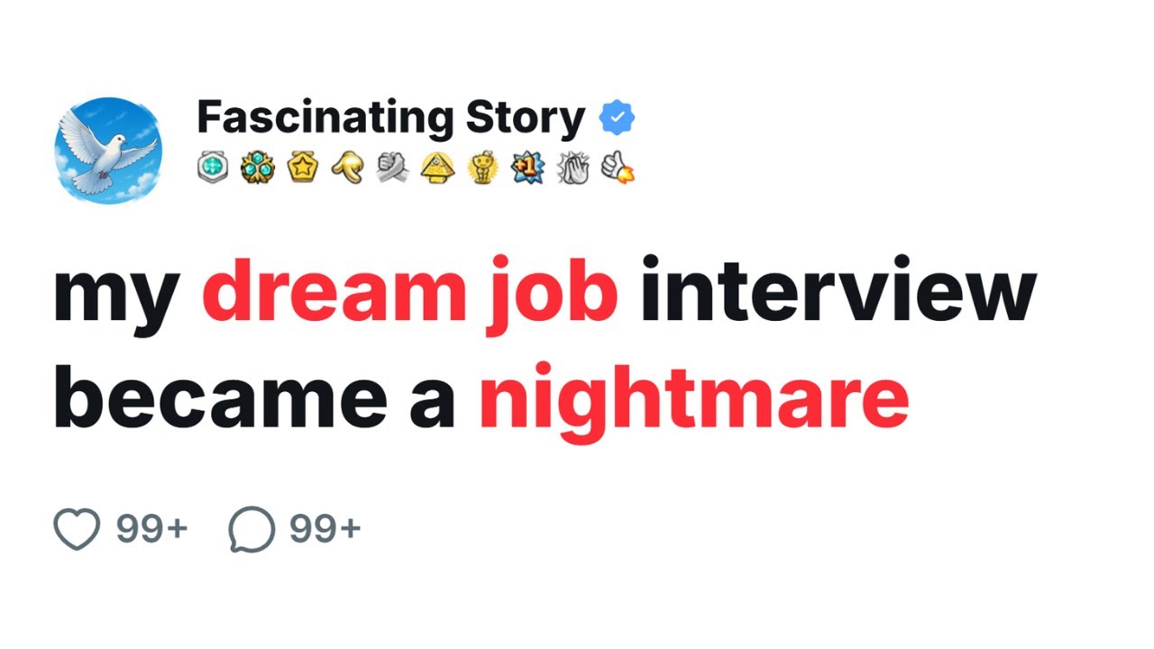 My dream job interview became a nightmare [FULL STORY] - YouTube