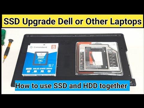 How to install SSD in any Laptop ! Use SSD and HDD together ! SSD ...