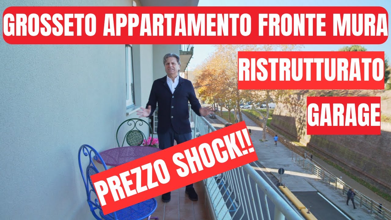 Appartamento ristrutturato GROSSETO centro fronte Mura Medicee!! - YouTube