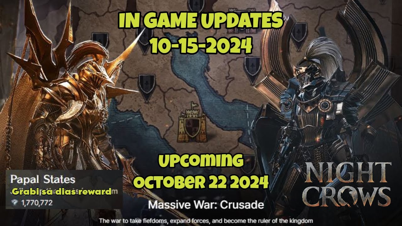 Night Crows - In Game updates + Upcoming Crusade ( Ready na ba alluvial ...