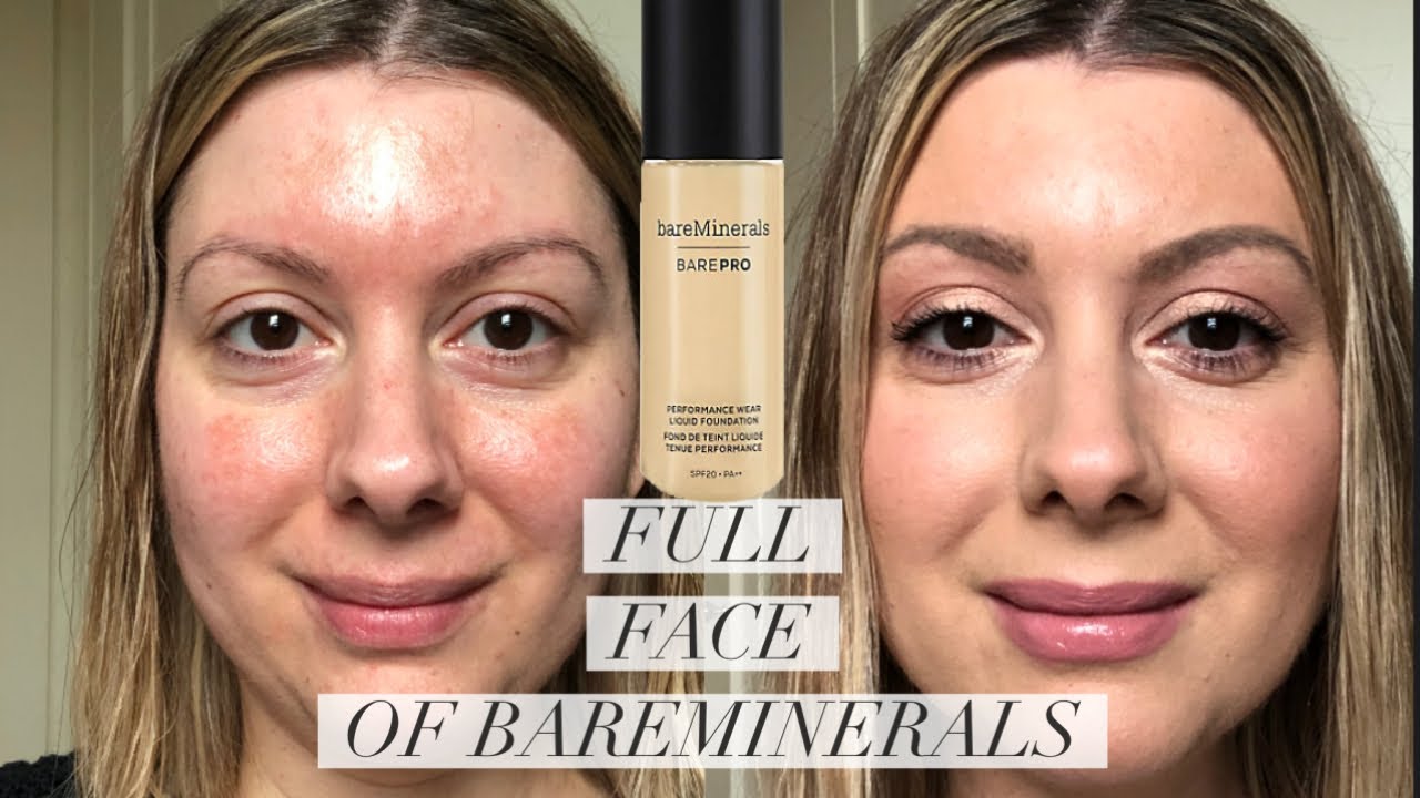 Full Face Of bareMinerals | My Favourite Makeup Look! - YouTube