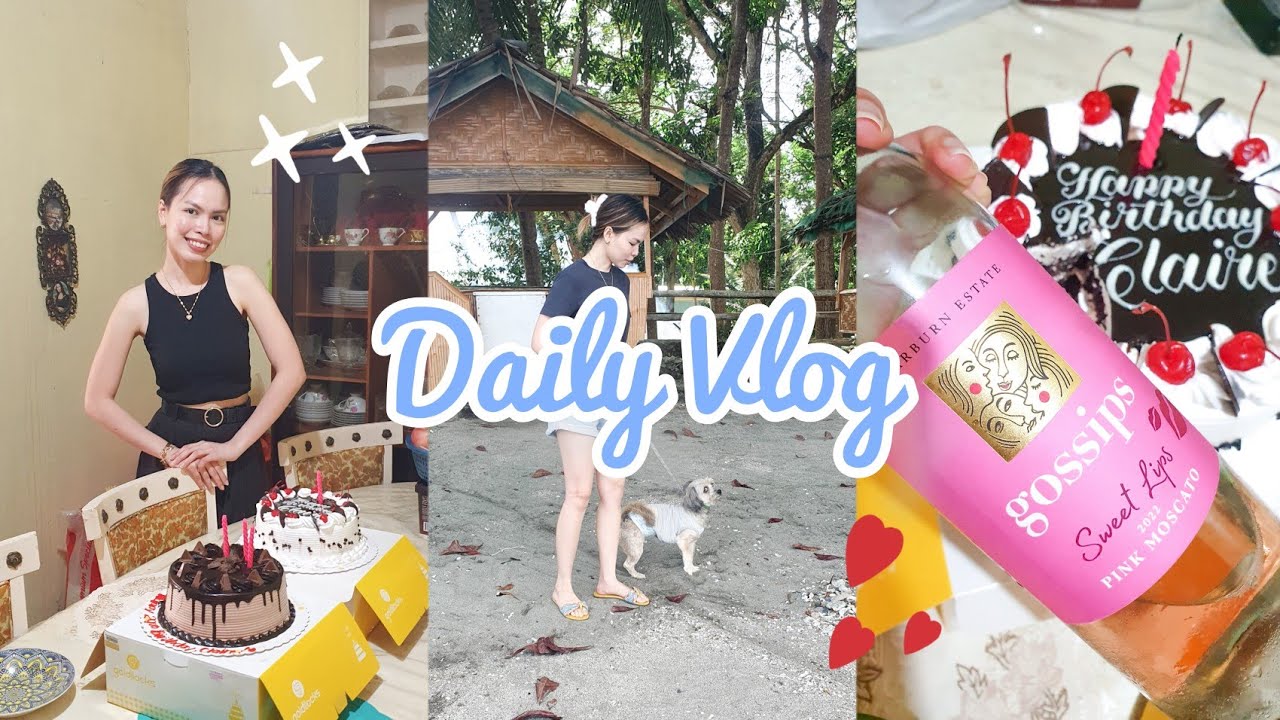 Birthday Week 🌊: chillin at the beach, mukbang, simple celebration ...