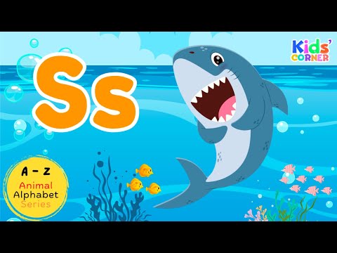 Letter S | Animals that Start with S | Learn Animal Names | English Vocabulary for Kids