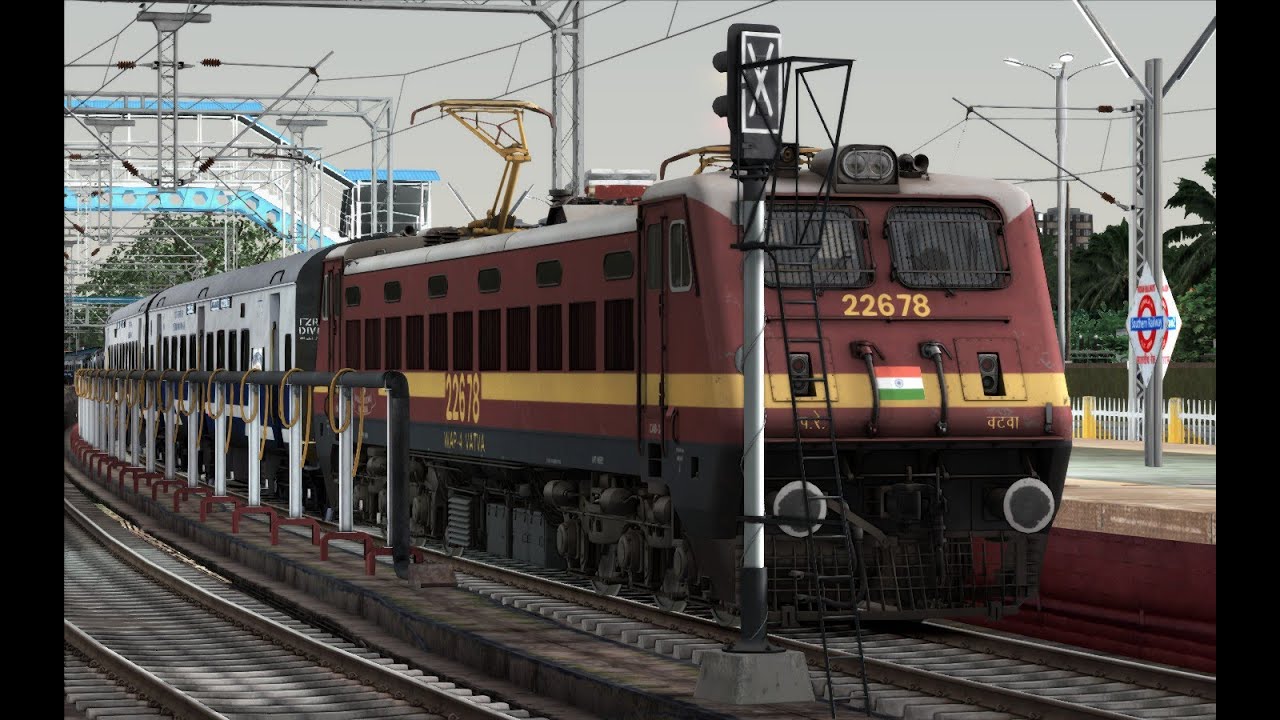 12081 / CAN-TVC JANSHATABDI EXPRESS-TRAIN SIMULATOR/INDIAN RAILWAY ...