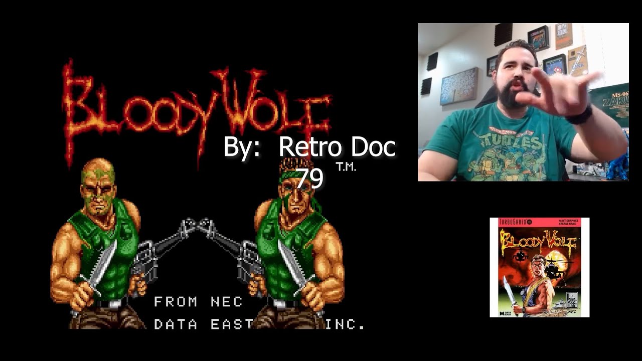 Bloody Wolf Turbografx-16/ Turbo Duo Walkthrough/Playthrough - YouTube