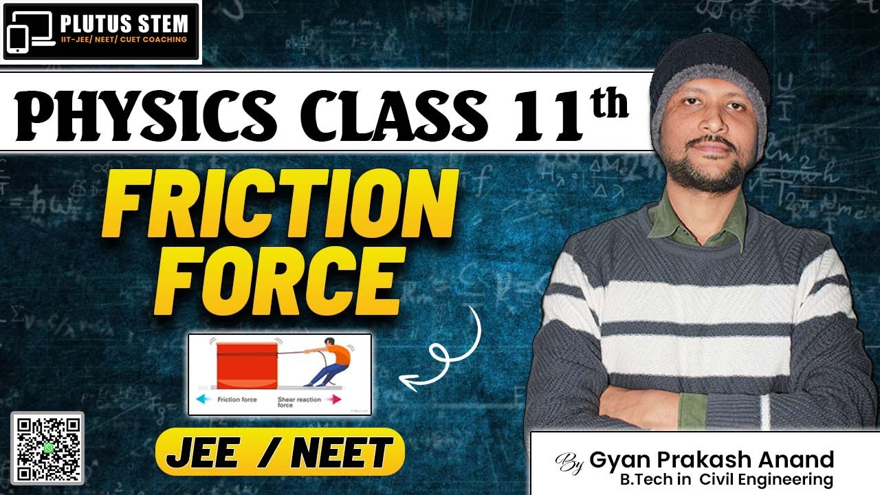 Friction Force Explained | Physics Class 11th for NEET & JEE | Gyan Sir | PLUTUS STEM - YouTube