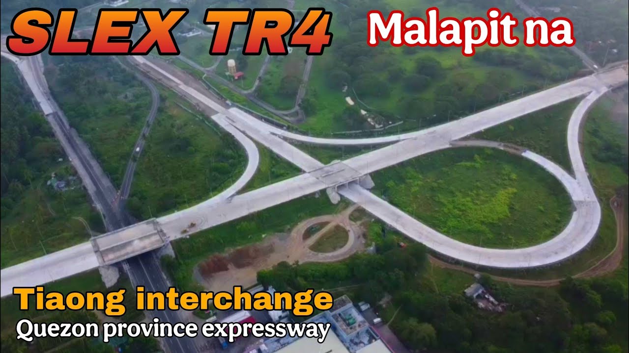 SLEX TR4 TIAONG INTERCHANGE TODAYS UPDATE - YouTube