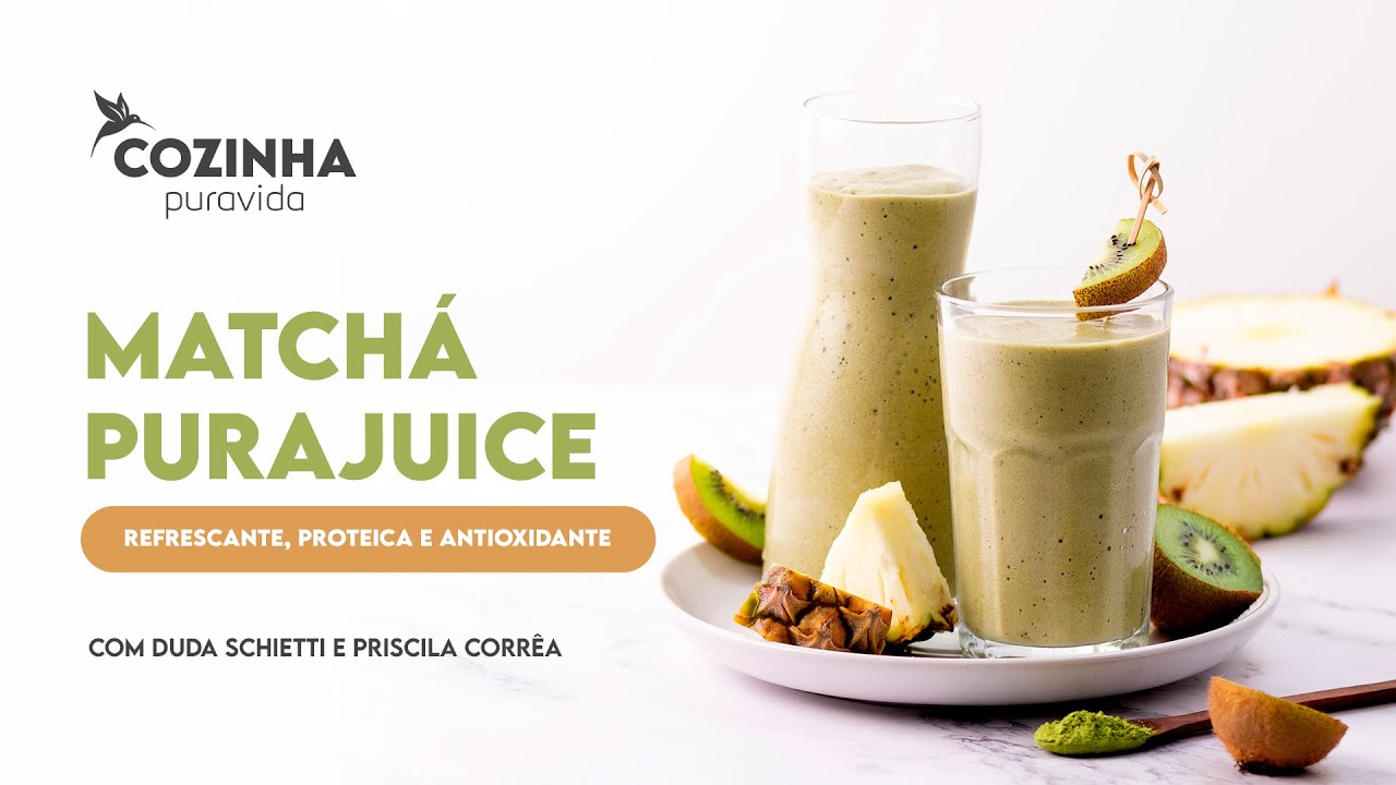Saiba como preparar um MATCHÁ Refrescante, PROTEICO e ANTIOXIDANTE ...