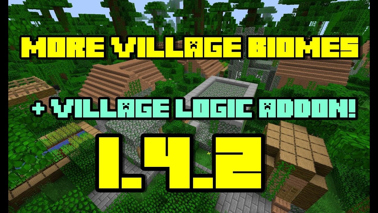 ★How to Install MORE VILLAGE BIOMES Minecraft 1.4.7 - YouTube