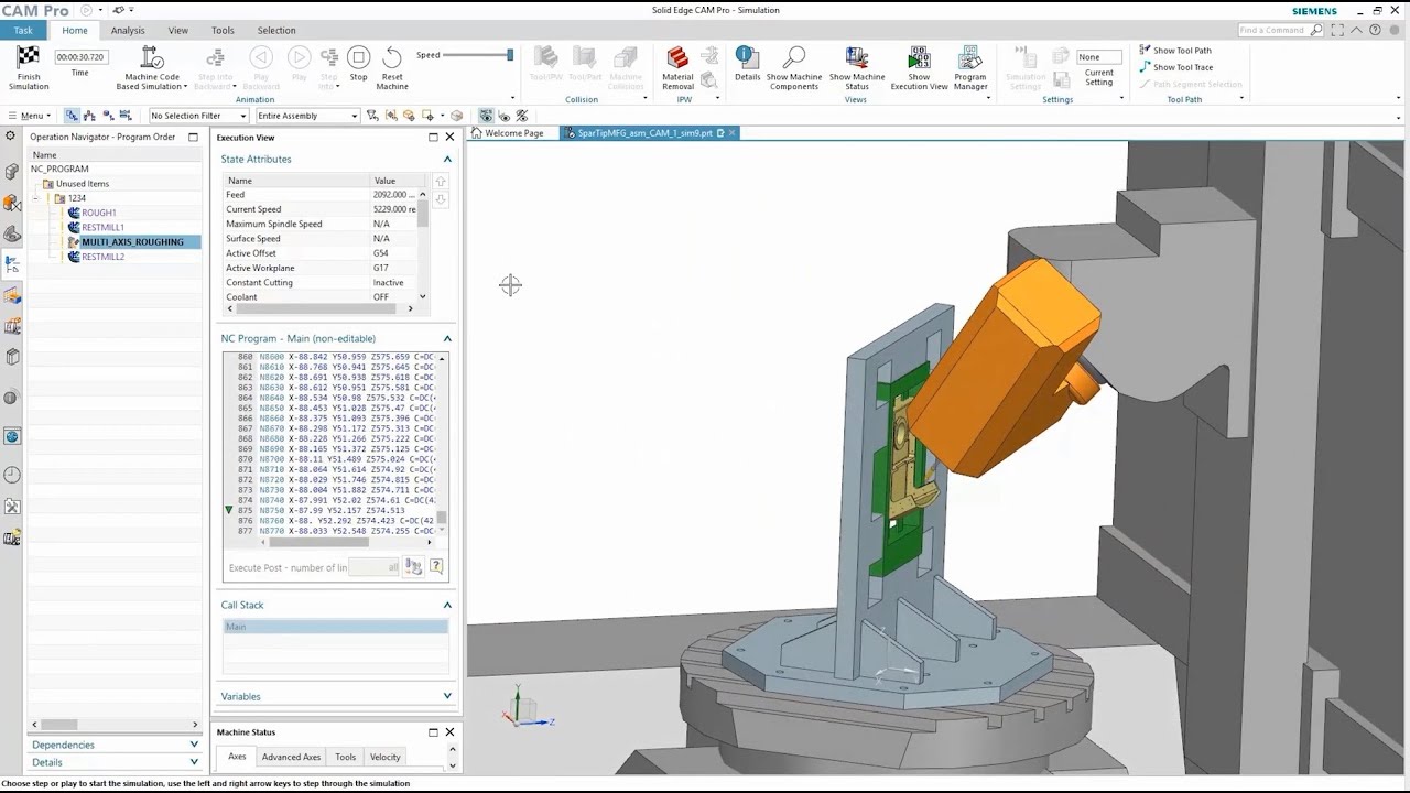 Solid Edge CAM Pro - An extensive NX CAM solution integrated on Solid ...