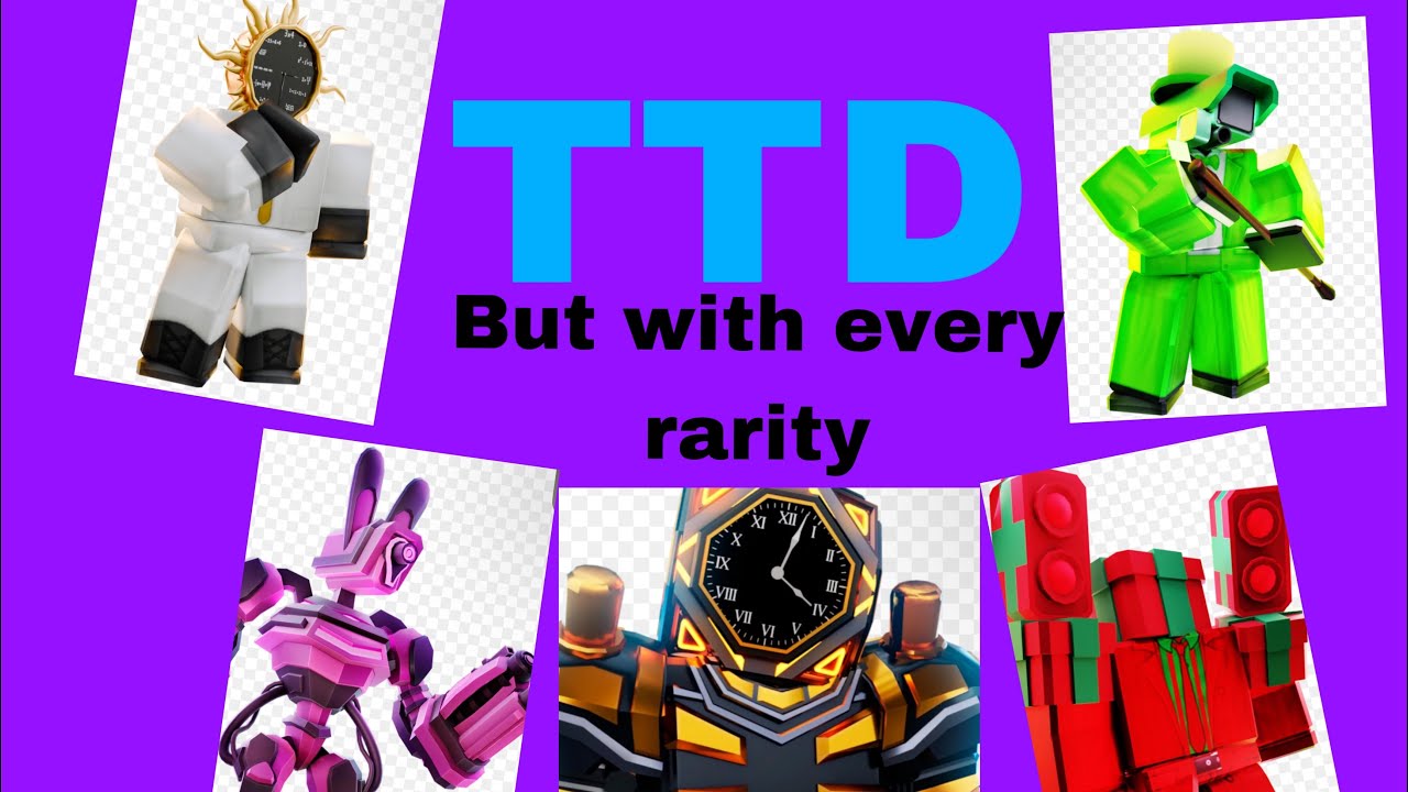 Playing TTD but with every rarity! - YouTube