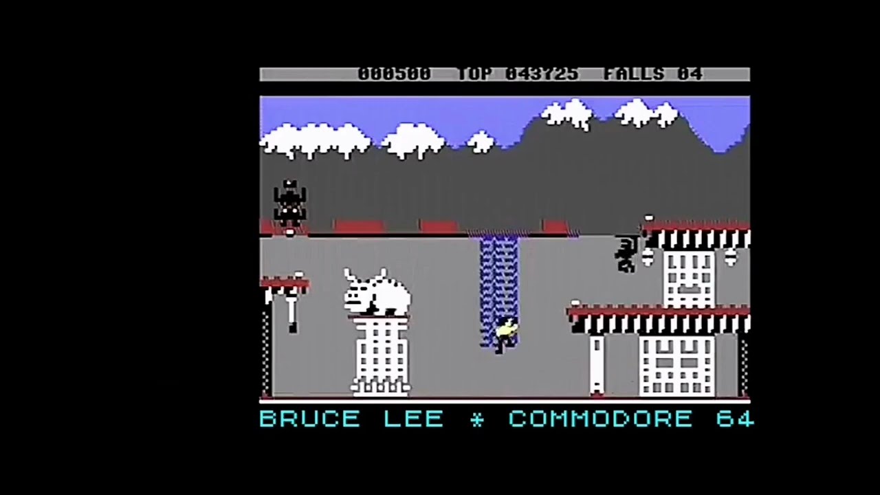 Bruce Lee - Commodore 64 - YouTube