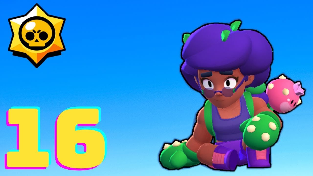 Brawl Stars - Gameplay Walkthrough Part 16 - Rosa - Gem Grab - Minecraf ...