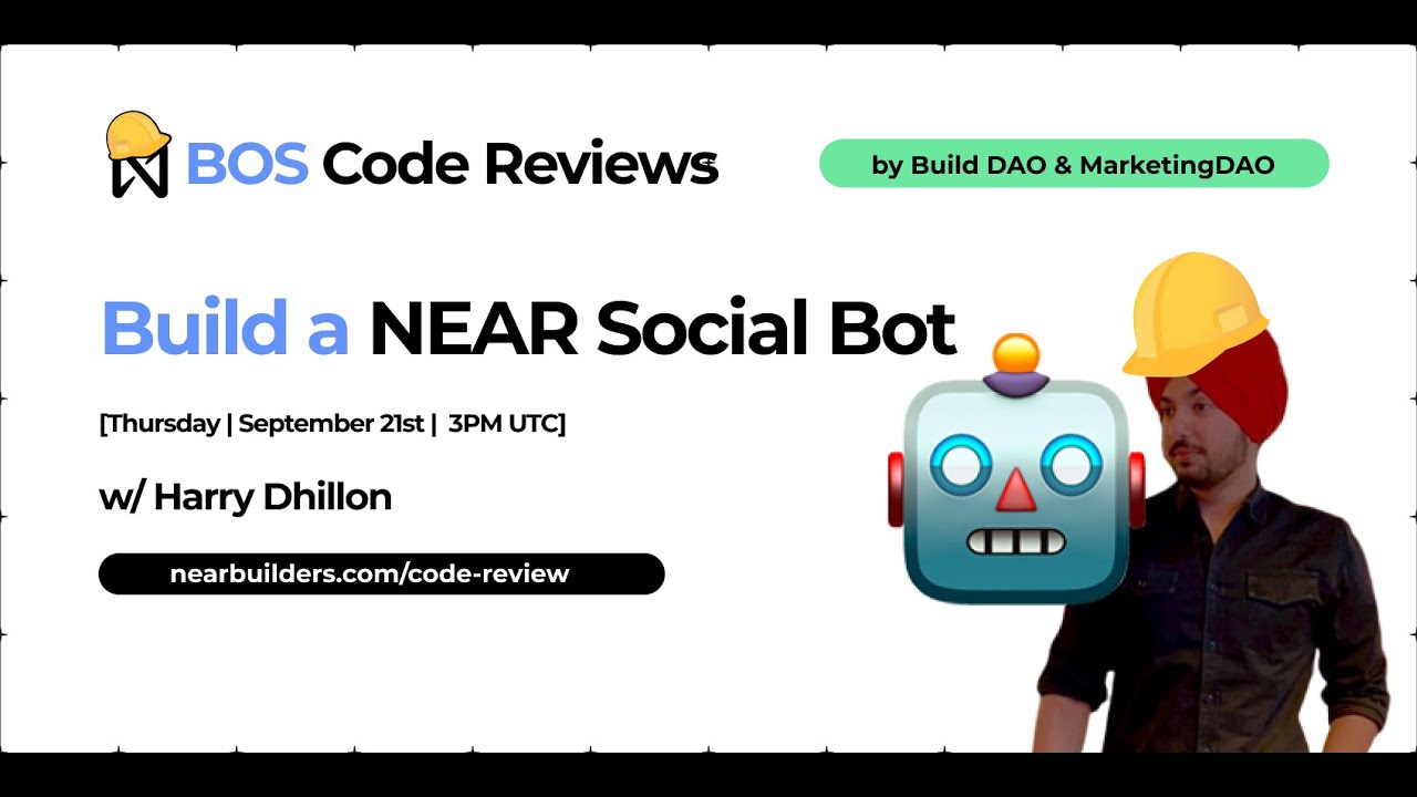 Build A #BOS Bot & NFT Barter Application - YouTube