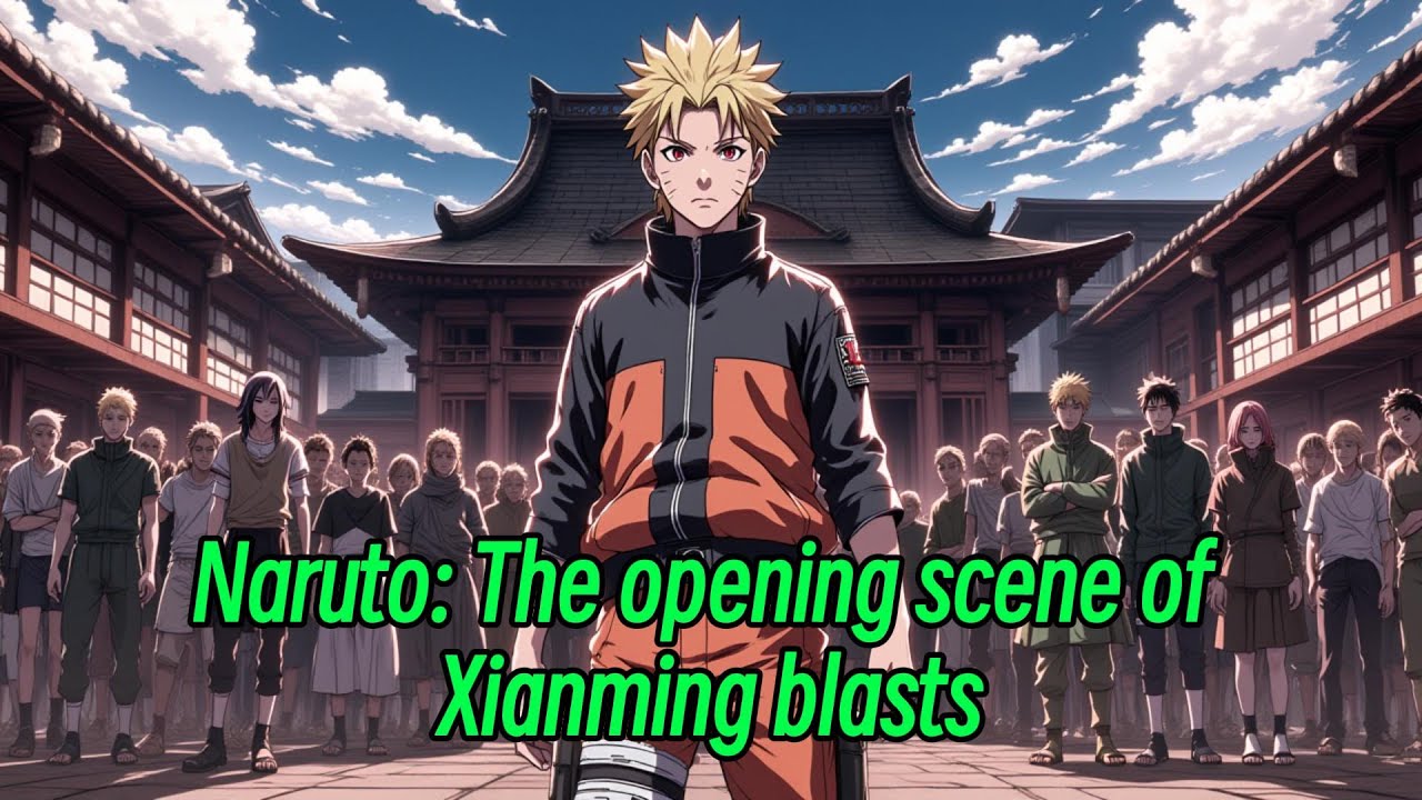 Naruto: The opening scene of Xianming blasts - YouTube
