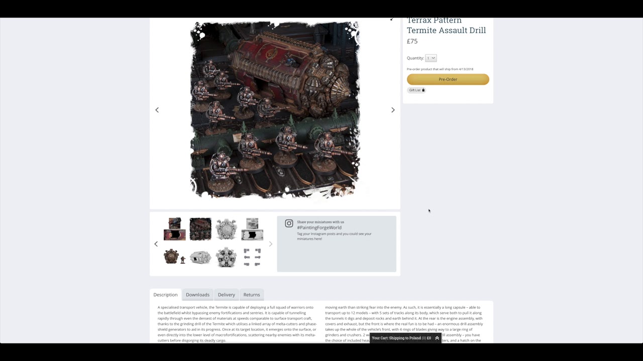 Terrax Termite Assault Drill - First Look & Rules Review (WH40K & HH ...