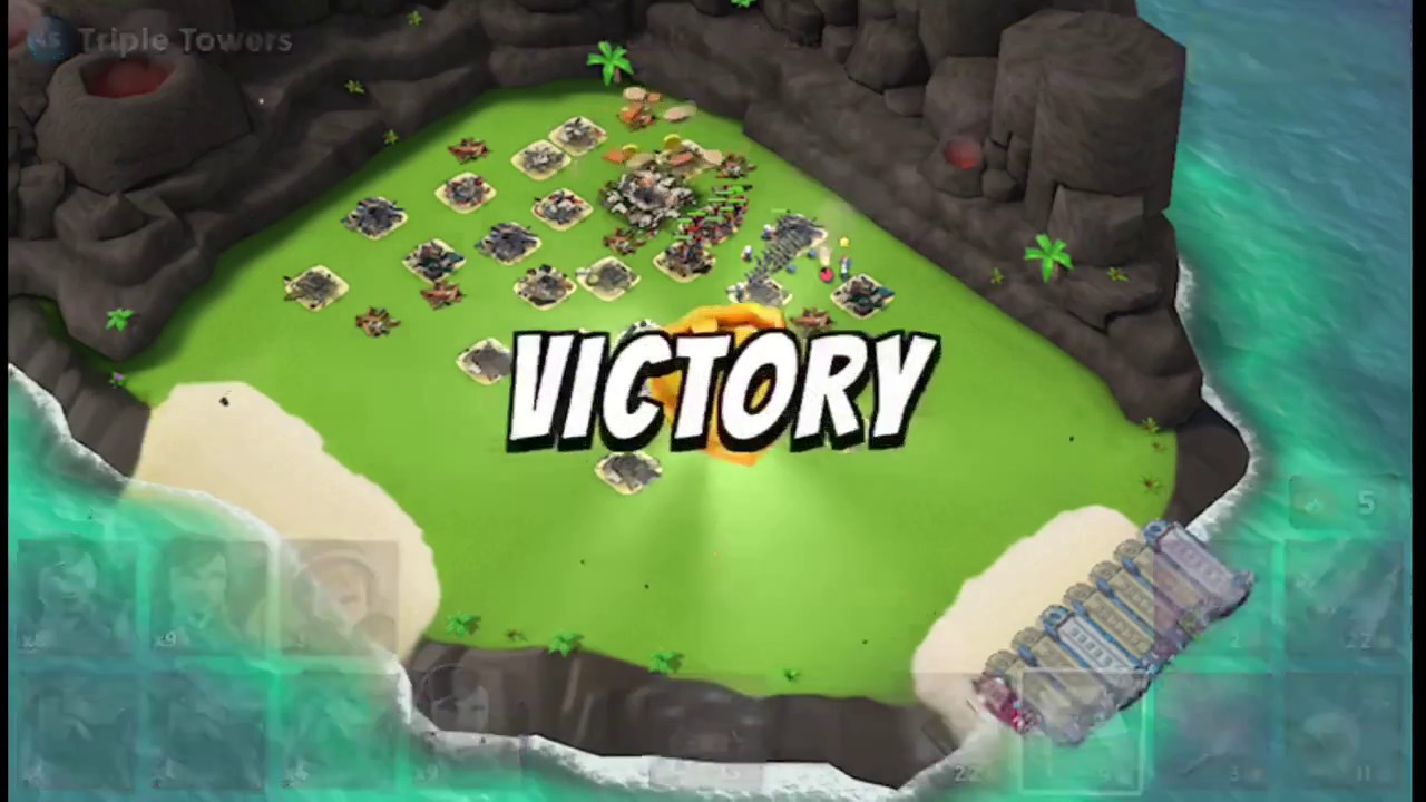 Boom Beach | Triple Towers | Tutorial #1 - YouTube