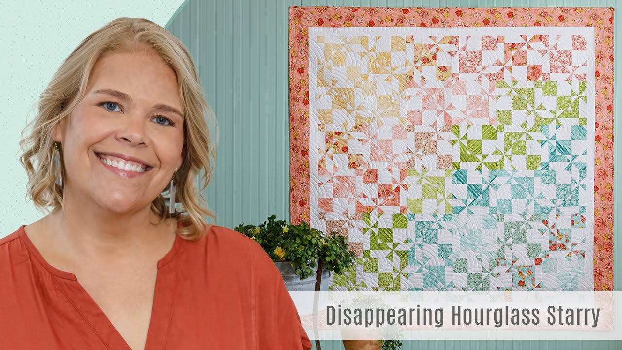 How to Make a Disappearing Hourglass Starry Quilt - Free Quilting ...