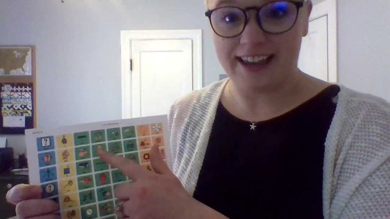 Speech Therapy during COVID-19: Snap Core AAC Practice at Home! - YouTube