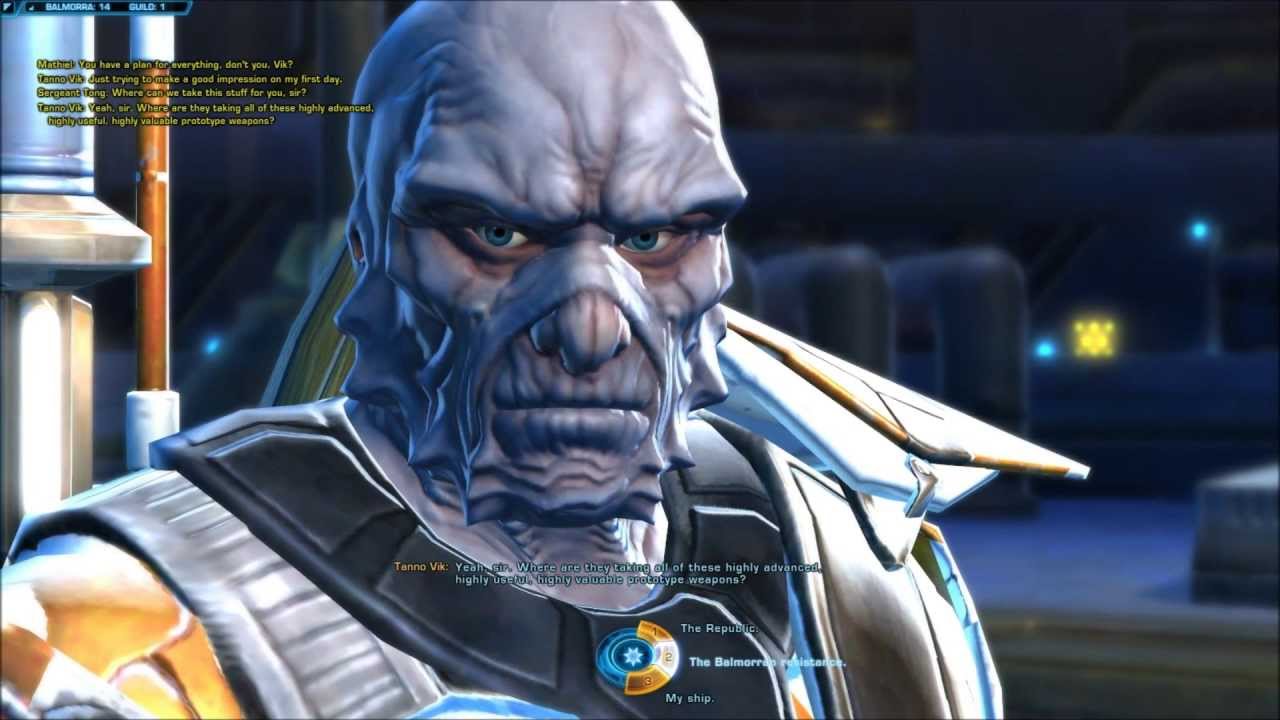 Let's Play SWTOR Trooper Part 112 "Found And Extracted Tanno, General ...