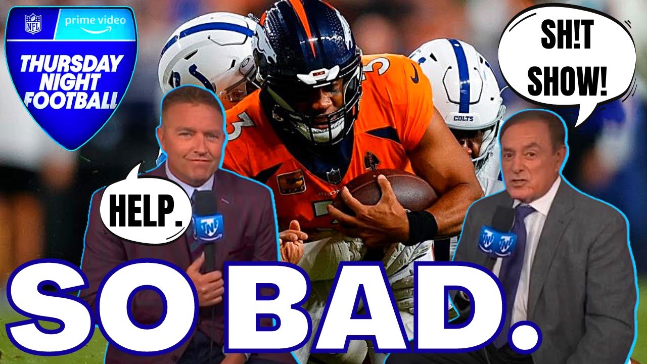 Thursday Night Football Gets ROASTED over AWFUL Colts Broncos Game ...