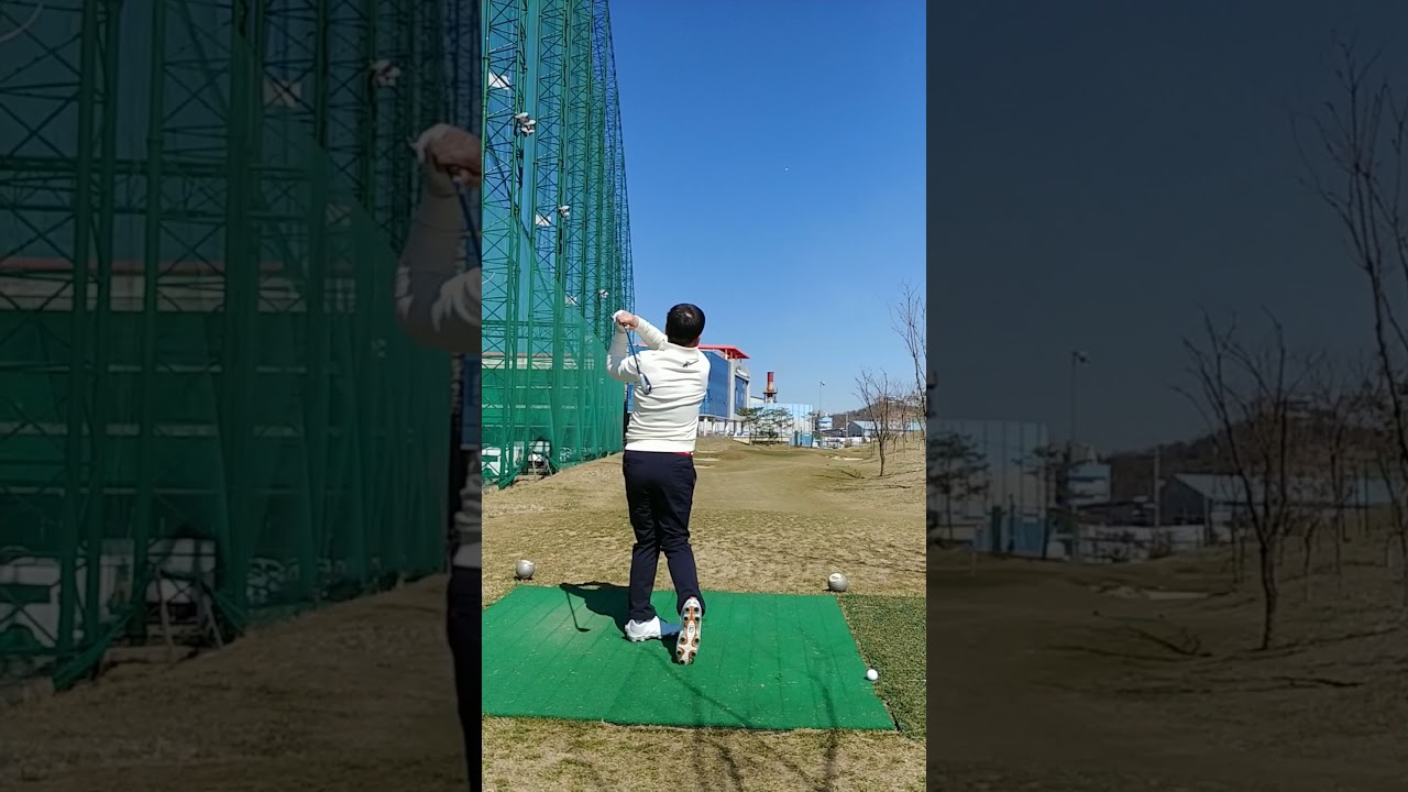 강욱순파3 홍대양프로 와 함께 숏게임 뿌시기 안산골프레슨 강욱순골프아카데미인안산1 Youtube
