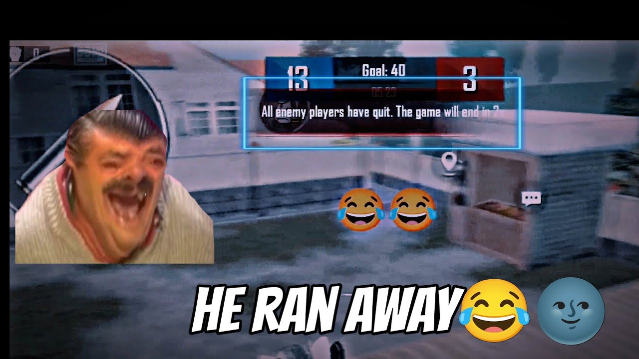 he ran away😂🌚 - YouTube