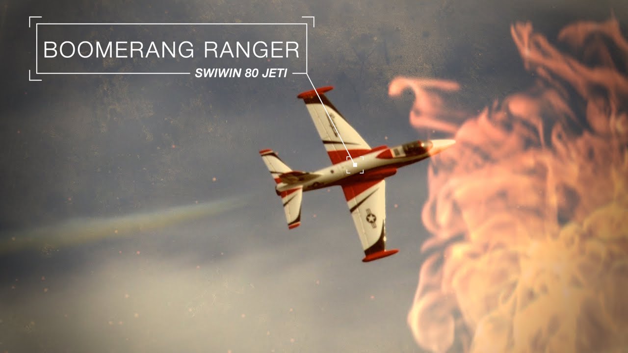 Peter Hubik BOOMERANG RANGER SWIWIN 80 SMOKE SYSTEM JETI RADIO - YouTube
