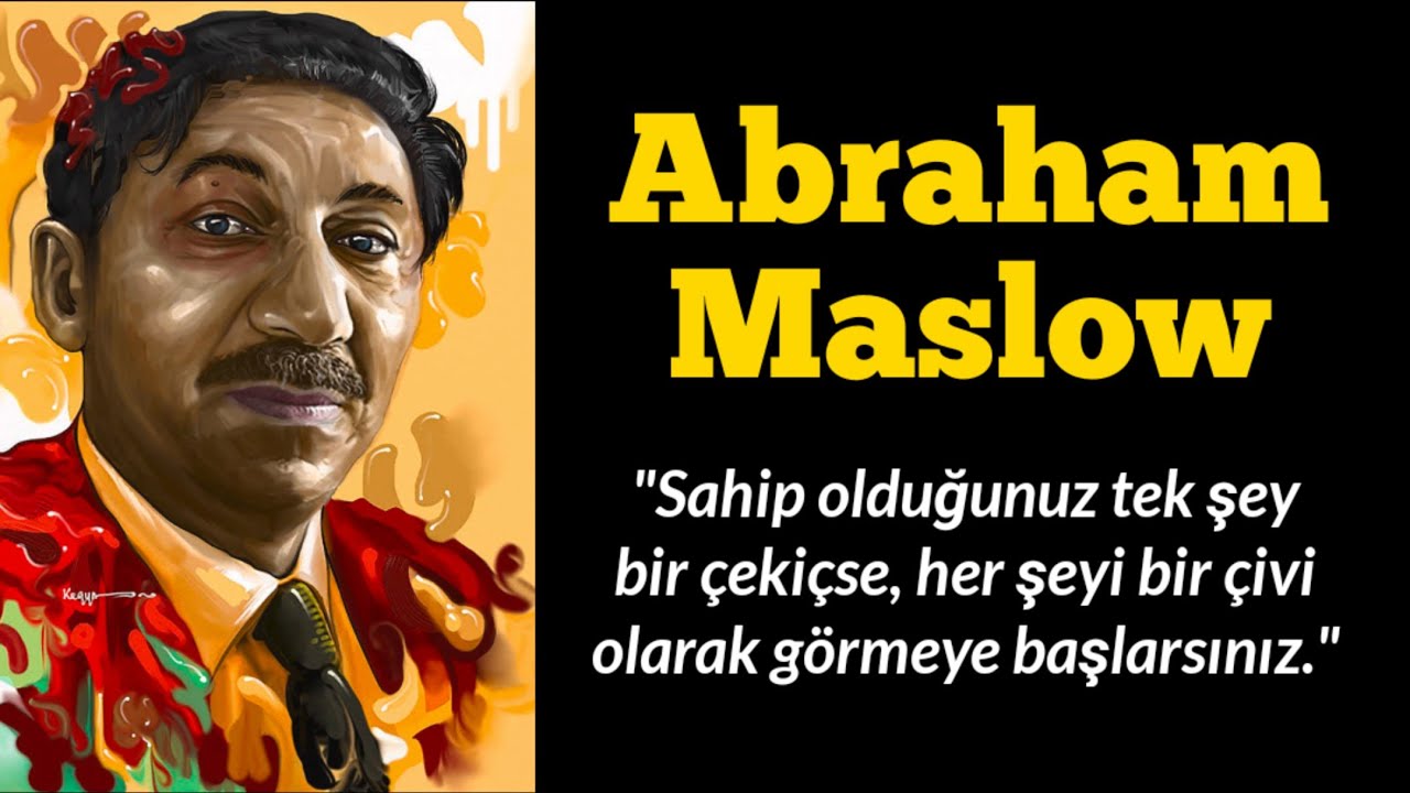 ABRAHAM MASLOW - İhtiyaçlar Hiyerarşisi Teorisyeninden İlham Verici 10 ...