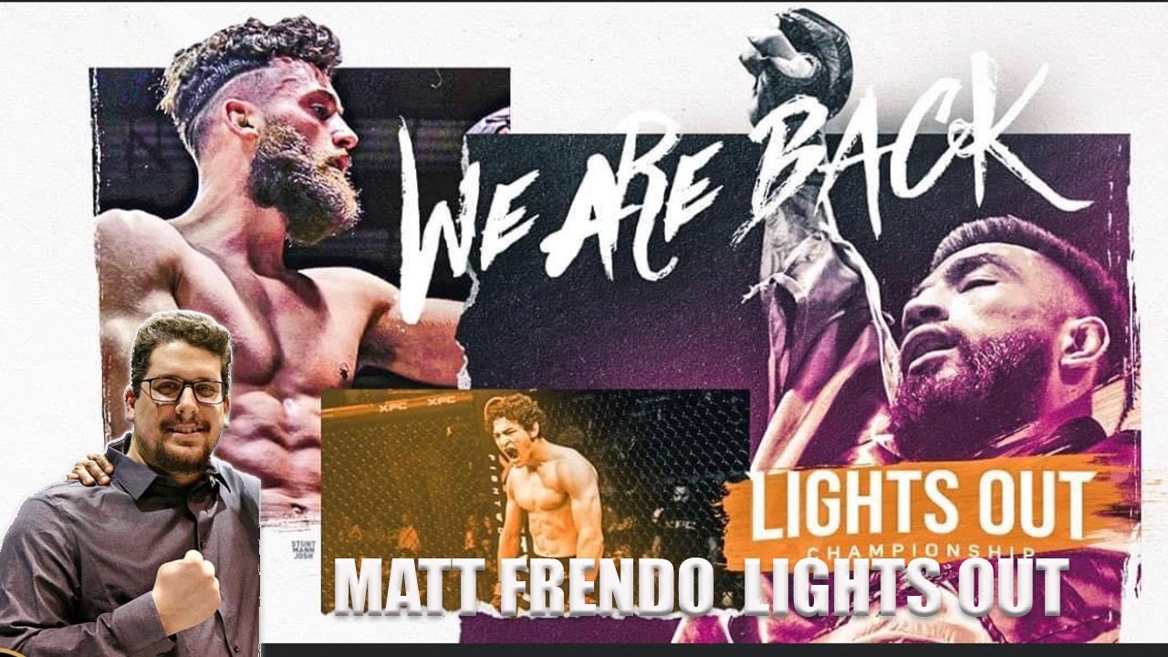 Matt Frendo talks the return of Lights Out Championship, XFC ...