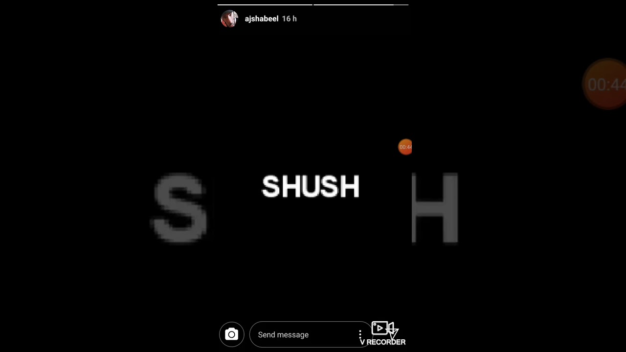 Shuuuuuush by aj shabeel - YouTube