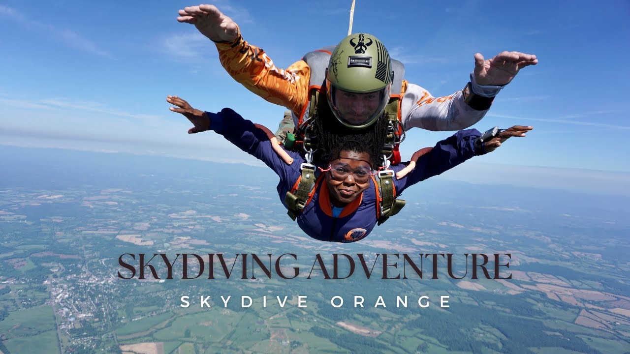 Orange Skydive Virginia: An Unforgettable Skydiving Experience Soaring Above the Scenic ...