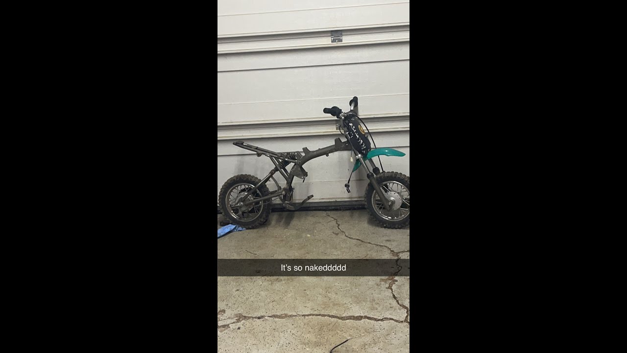 50CC Pit bike engine rebuild - YouTube