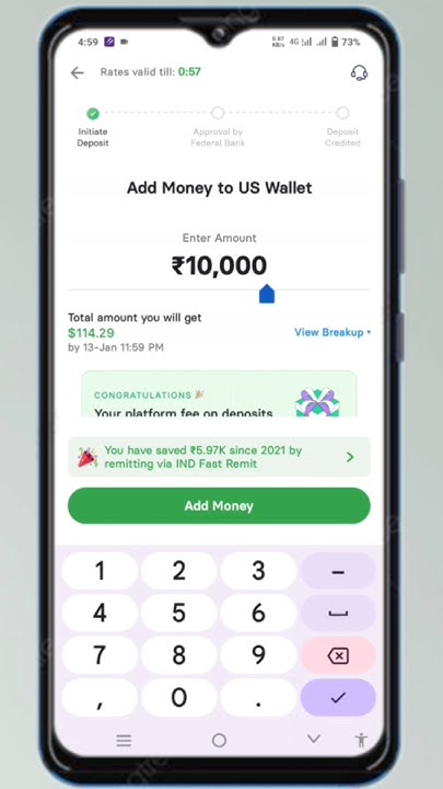 how to add money in indmoney for us stocks indmoney us stocks add money - YouTube