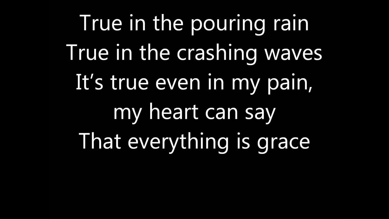 Everything is Grace - Matt Maher - YouTube