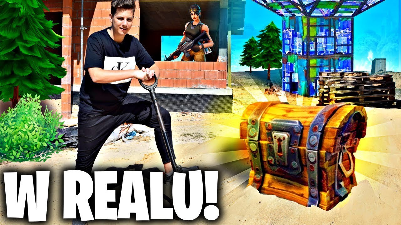 TYPOWY GRACZ FORTNITE W REALU - YouTube