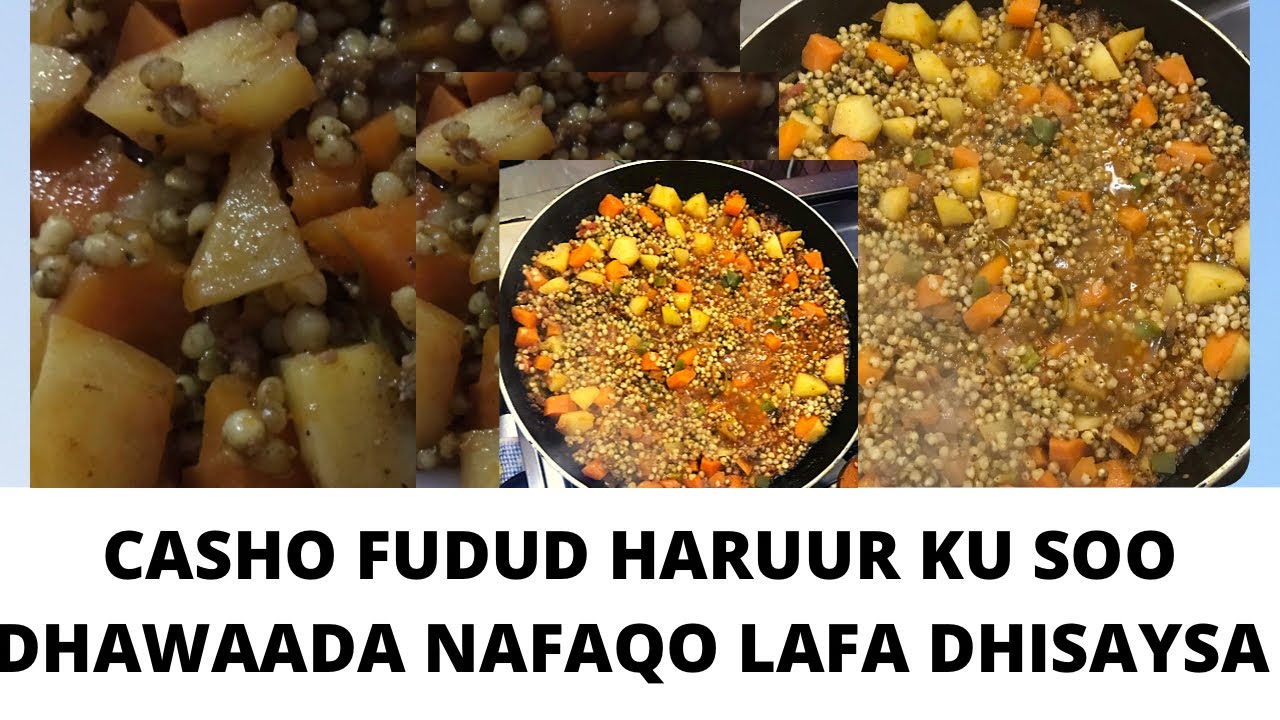 WAXTARKA HARUURKA AM A MASAGADA BARO CASHO FUDUD HARUUR NAFAQO KA BUXDO ...