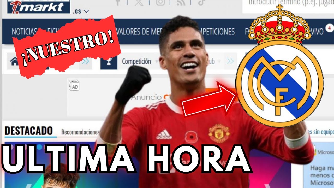 ESTA CONFIRMADO / LO HACEN OFICIAL / NOTICIAS DEL REAL MADRID HOY - YouTube