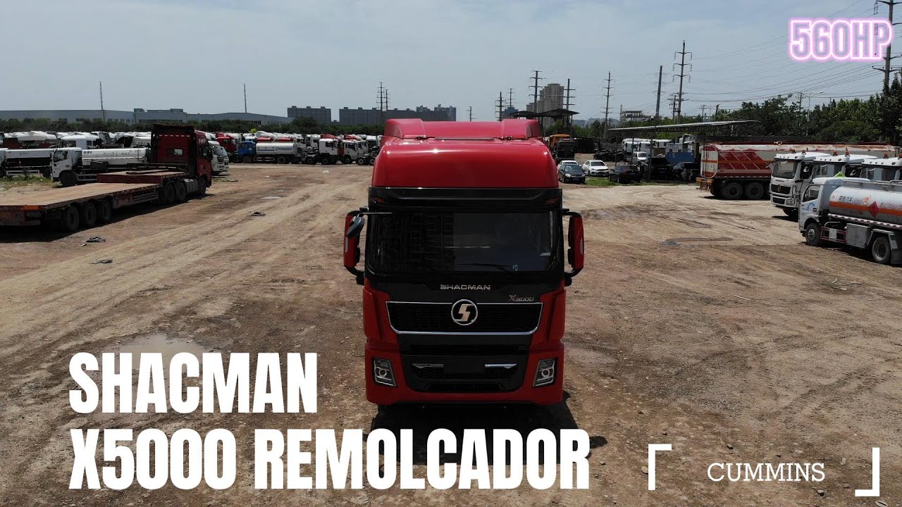 SHACMAN X5000 TRACTO CON COMMINS 560HP MOTOR - YouTube