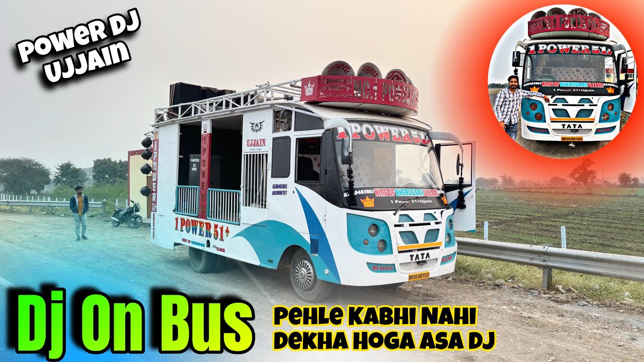 India’s First || Dj On Bus 🚌 Pehle Kabhi Nhi Dekha Hoga Asa Dj - YouTube