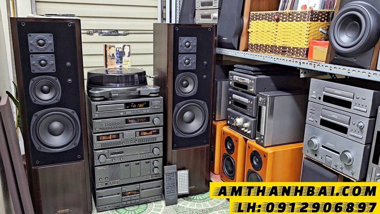 Khủng long bạo chúa Dàn Nhật KENWOOD LS 07 siêu hiếm, full mâm than ...