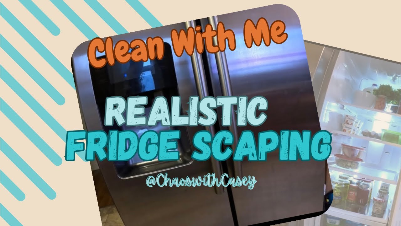 1 hour *REALISTIC* Fridgescape for Busy Moms - YouTube