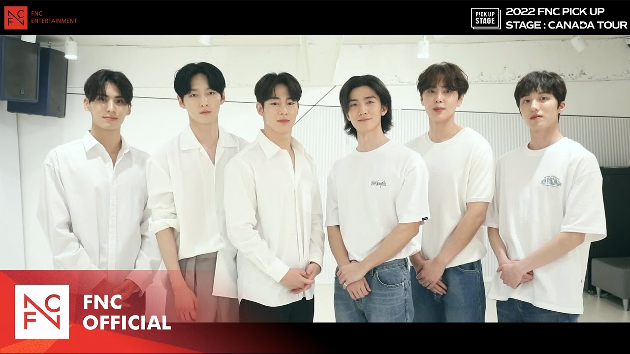 [2022 FNC PICK UP STAGE : CANADA TOUR] The 2nd Journey Begins! Cheering message from SF9 - YouTube