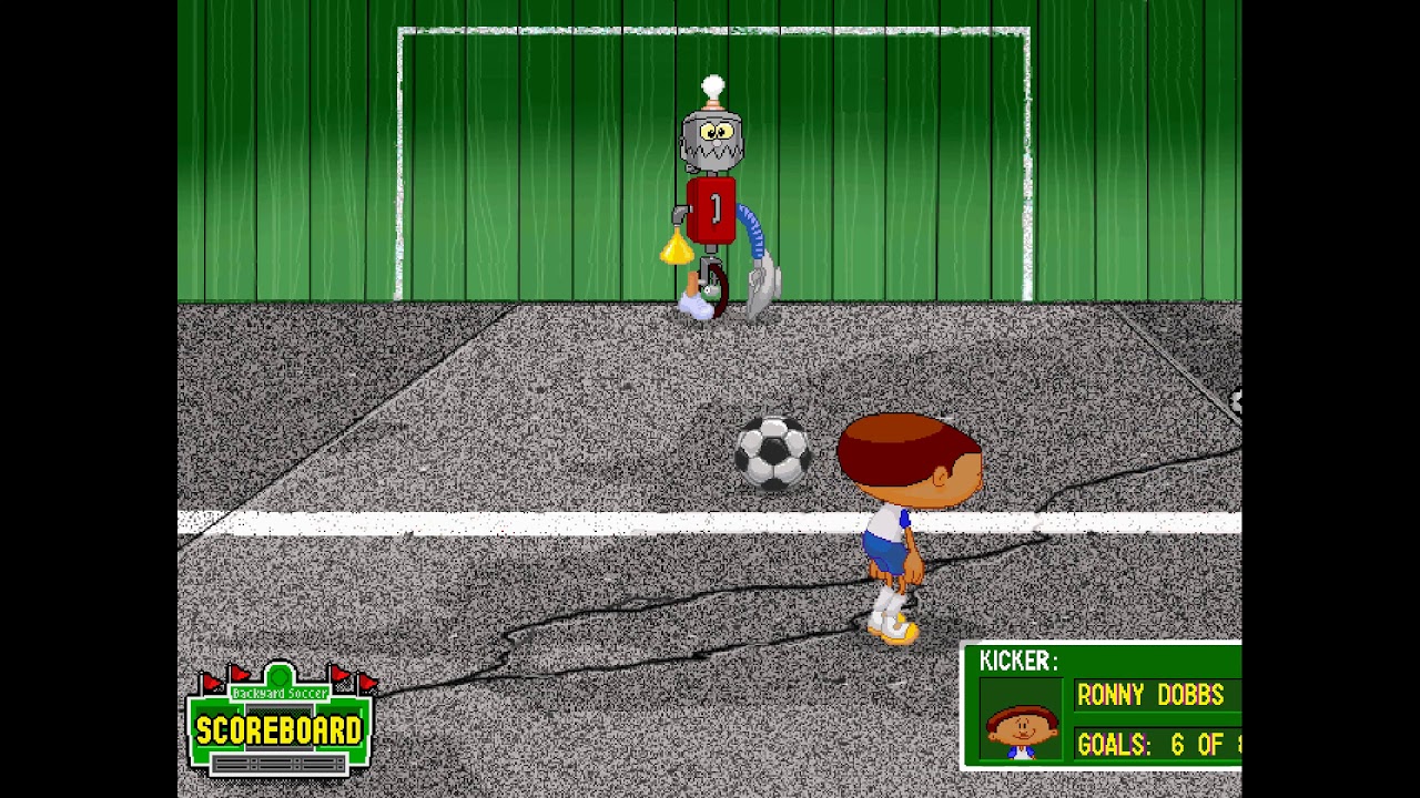 Backyard Soccer 1998 Gameplay 14 (Penalty Kick 14) - YouTube