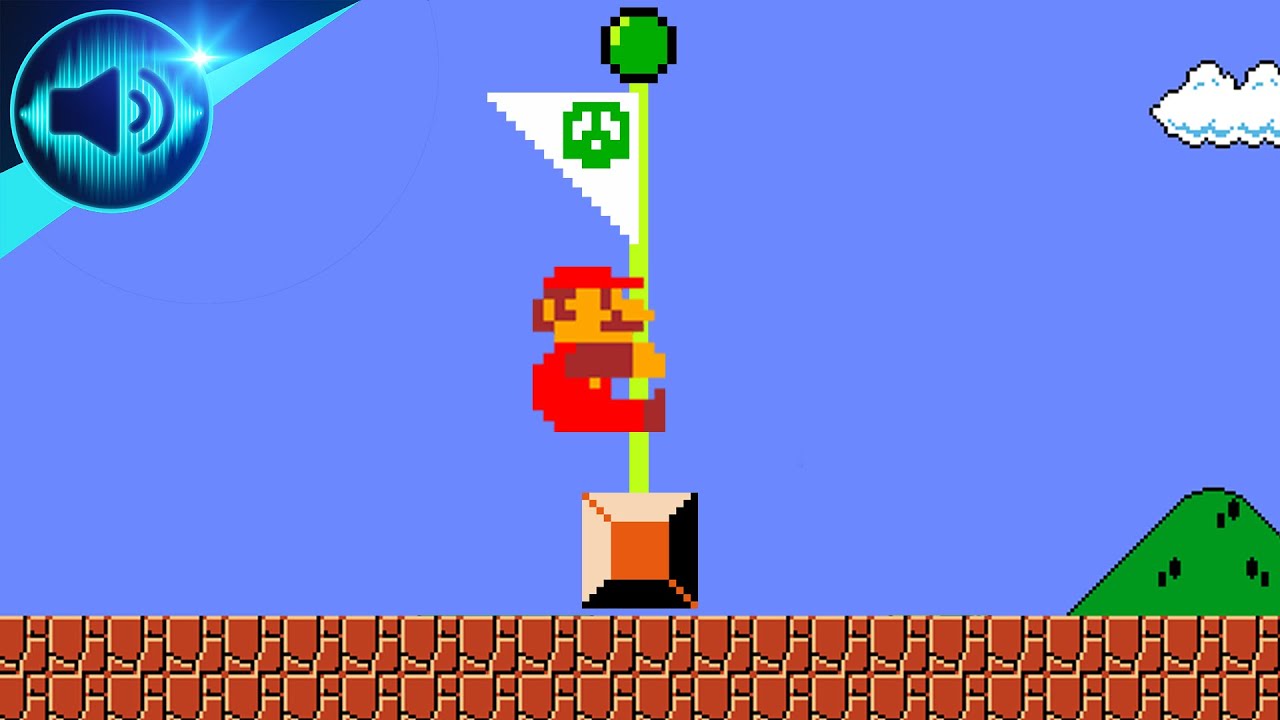 [Super Mario Bros] Mario Down the FlagPole Sound Effect [Free Ringtone ...